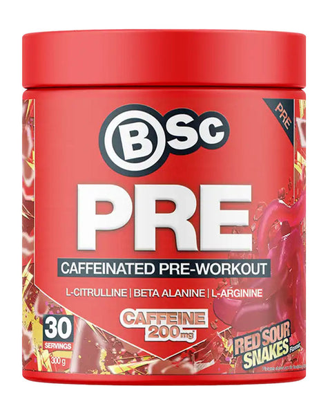 PRE Caffeinated Pre-Workout By Body Science BSc – Supplement Warehouse