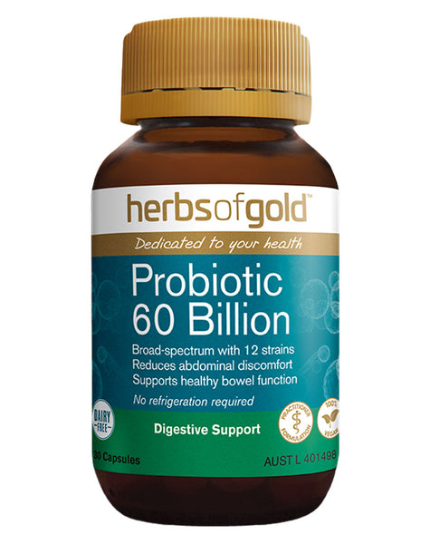 Probiotic 60 Billion by Herbs of Gold – Supplement Warehouse