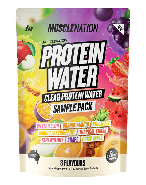 Protein Water Sample Pack by Muscle Nation – Supplement Warehouse