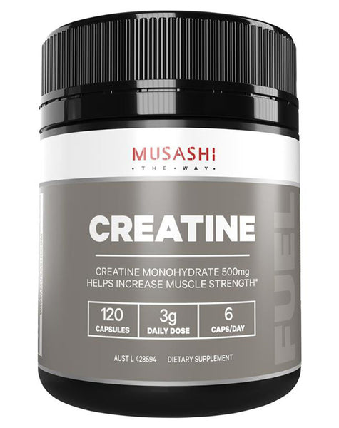 Creatine Capsules by Musashi – Supplement Warehouse