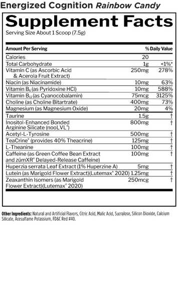 Energized Cognition by Rule 1 Proteins – Supplement Warehouse