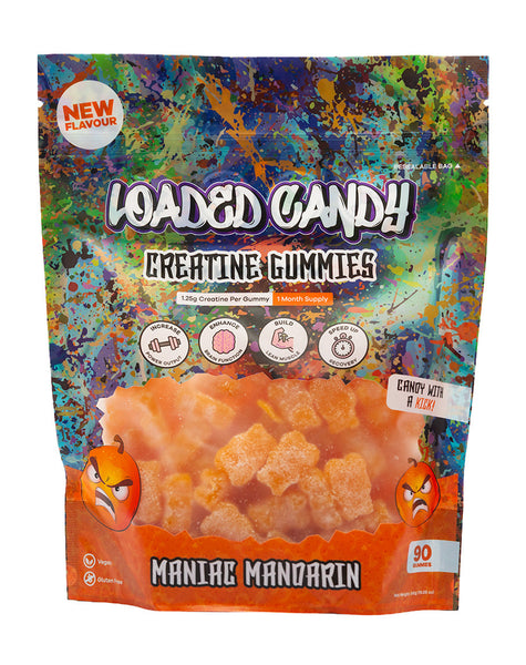 Creatine Gummies by Loaded Candy – Supplement Warehouse
