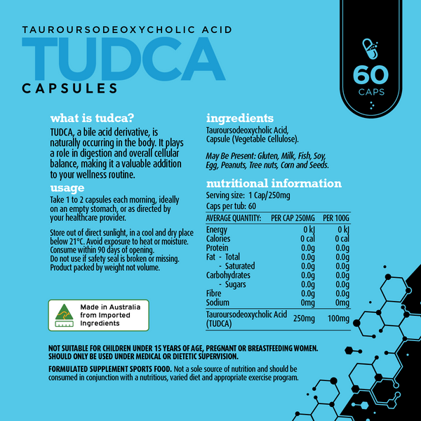 TUDCA (Capsules) by White Wolf Nutrition – Supplement Warehouse