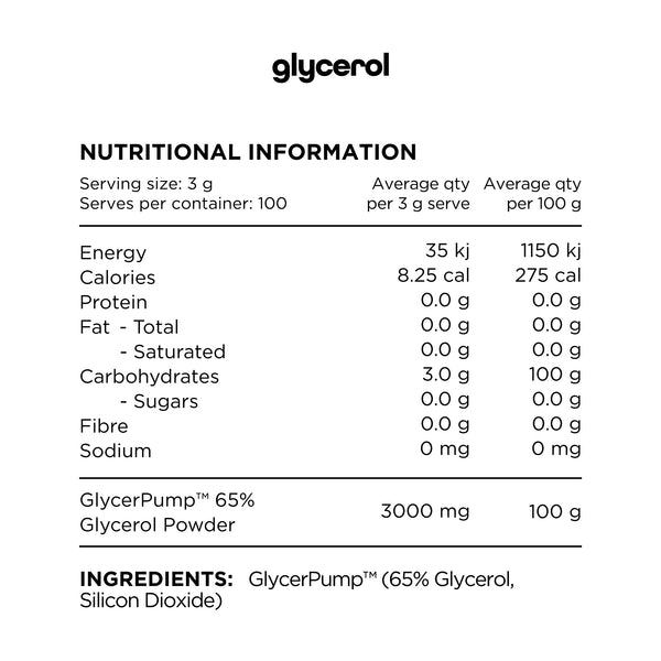 Glycerol by Switch Nutrition – Supplement Warehouse