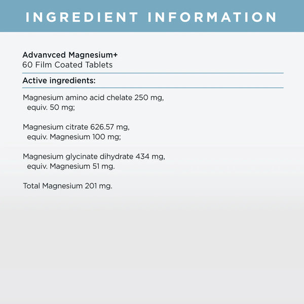 Advanced Magnesium+ Formula by JSHealth Vitamins – Supplement Warehouse