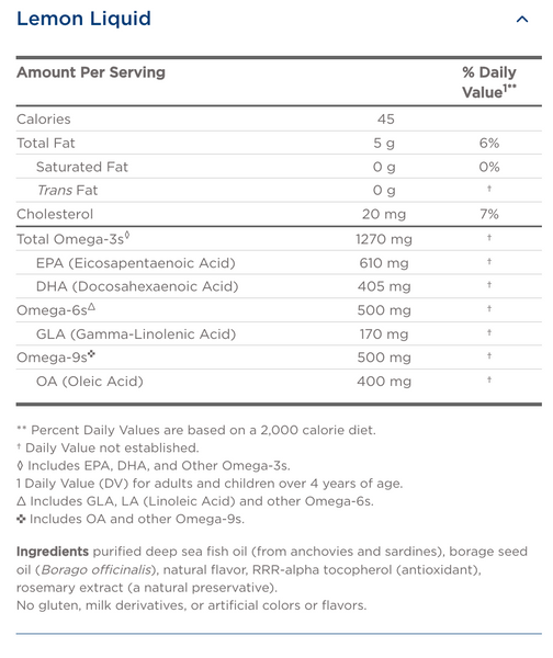 Complete Omega (Liquid) by Nordic Naturals – Supplement Warehouse