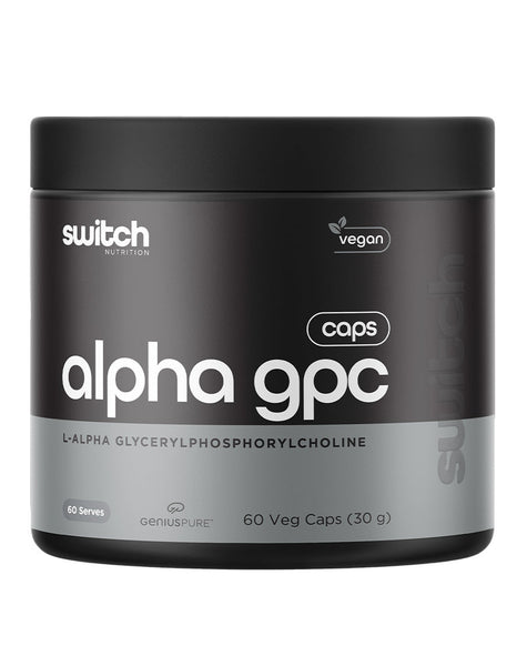 Alpha GPC (Capsules) by Switch Nutrition – Supplement Warehouse