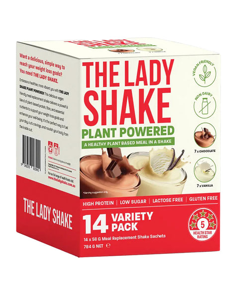 Plant Powered Shake by The Lady Shake – Supplement Warehouse