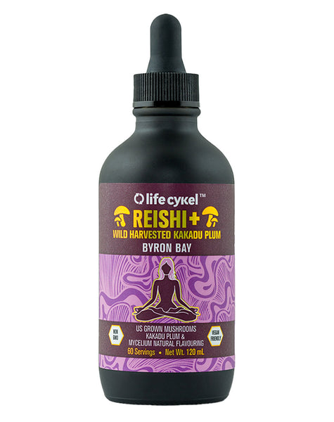 Reishi Mushroom Liquid Extract by Life Cykel – Supplement Warehouse