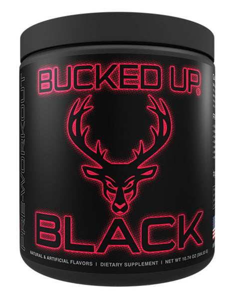 Black Pre Workout by Bucked Up – Supplement Warehouse