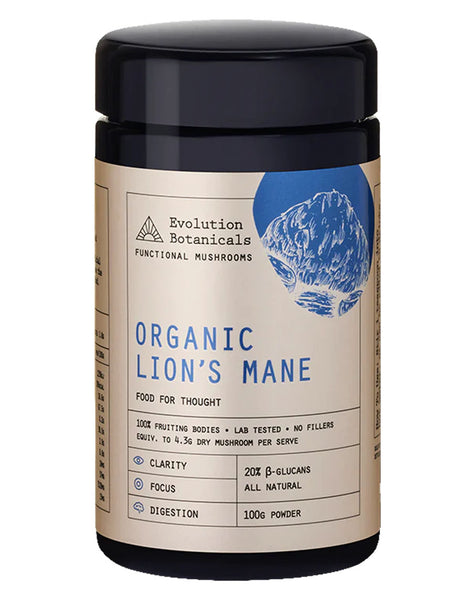 Organic Lions Mane by Evolution Botanicals – Supplement Warehouse