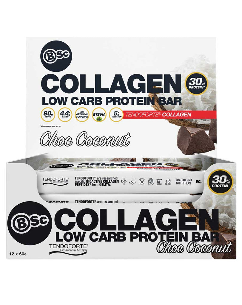 Collagen Low Carb Protein Bar by Body Science BSc – Supplement Warehouse