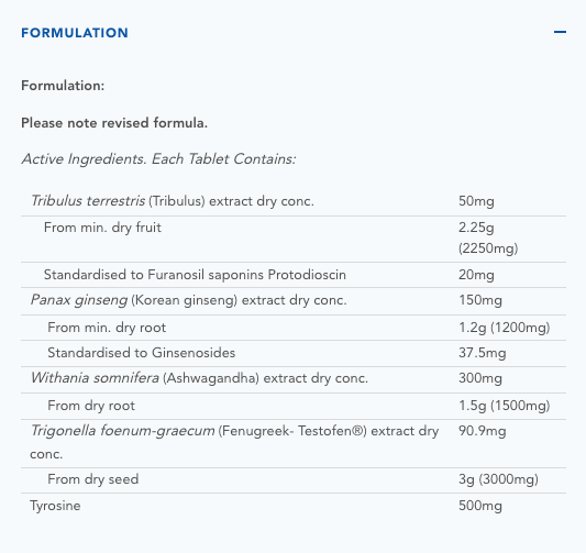 Male Mojo by Caruso's Natural Health – Supplement Warehouse