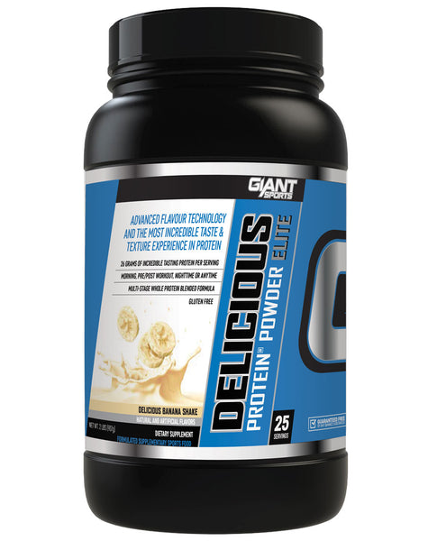 Delicious Protein Powder Elite by Giant Sports – Supplement Warehouse