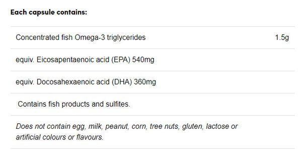 Triple Strength Omega-3 by Herbs of Gold – Supplement Warehouse