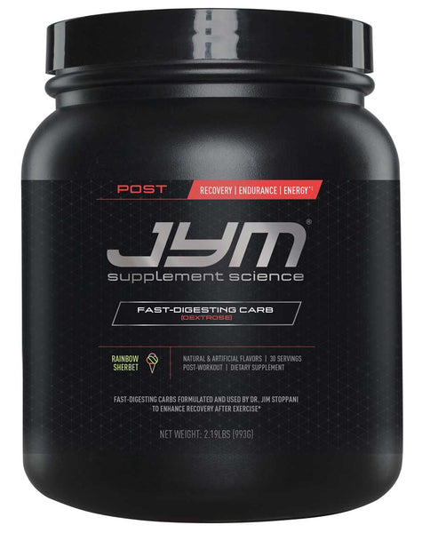 Post Carbs by Jym Supplement Science – Supplement Warehouse