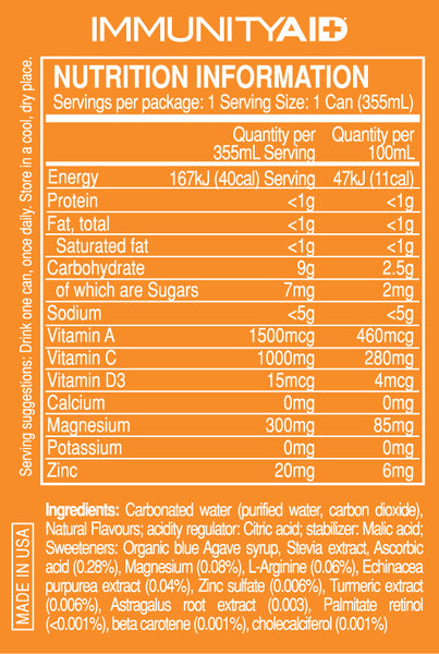 ImmunityAid RTD by LifeAid – Supplement Warehouse