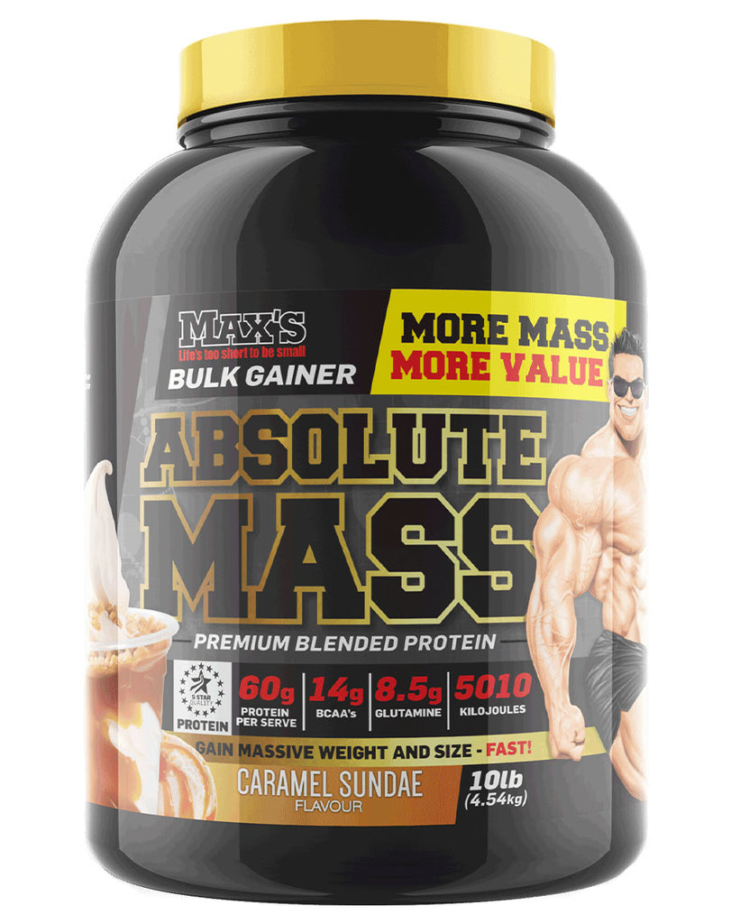 Absolute Mass by Max's Supplements – Supplement Warehouse