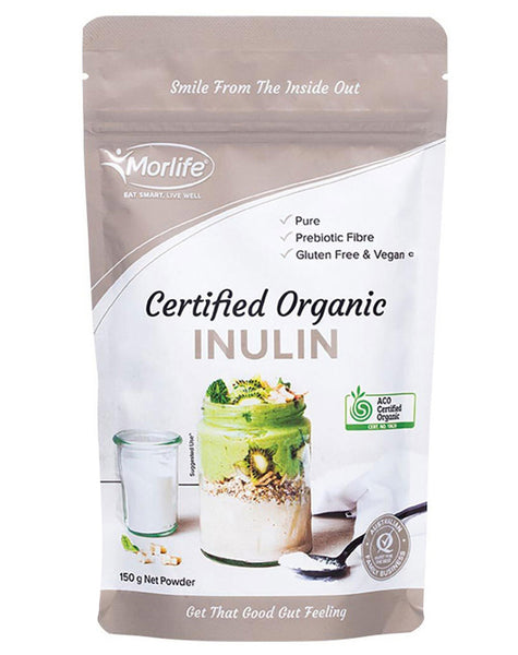 Certified Organic Inulin by Morlife – Supplement Warehouse
