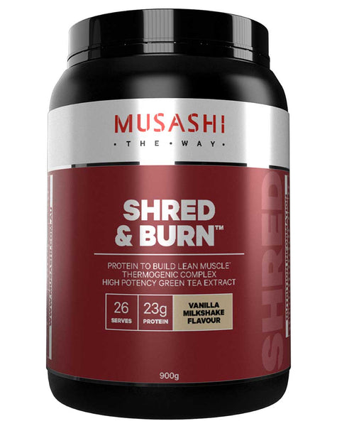 Shred & Burn by Musashi – Supplement Warehouse