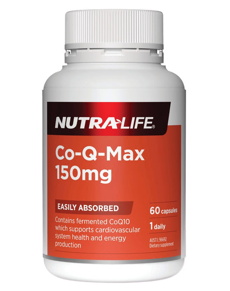 Co-Q-Max 150mg by NutraLife – Supplement Warehouse