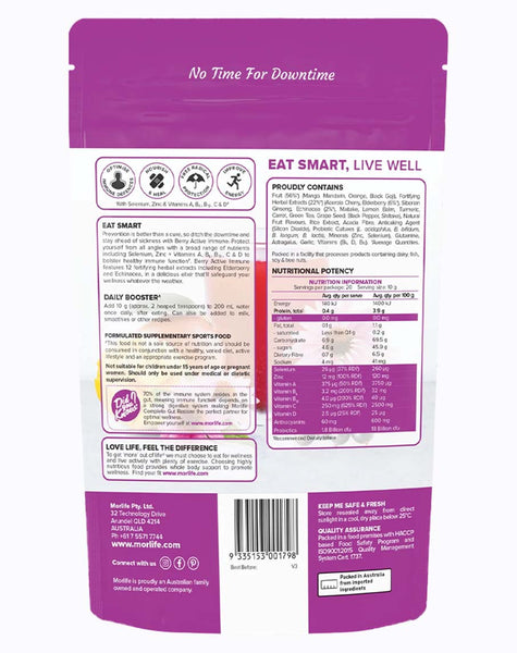 Berry Active Immune by Morlife – Supplement Warehouse