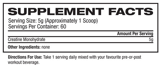 Creatine Monohydrate by Ryse – Supplement Warehouse